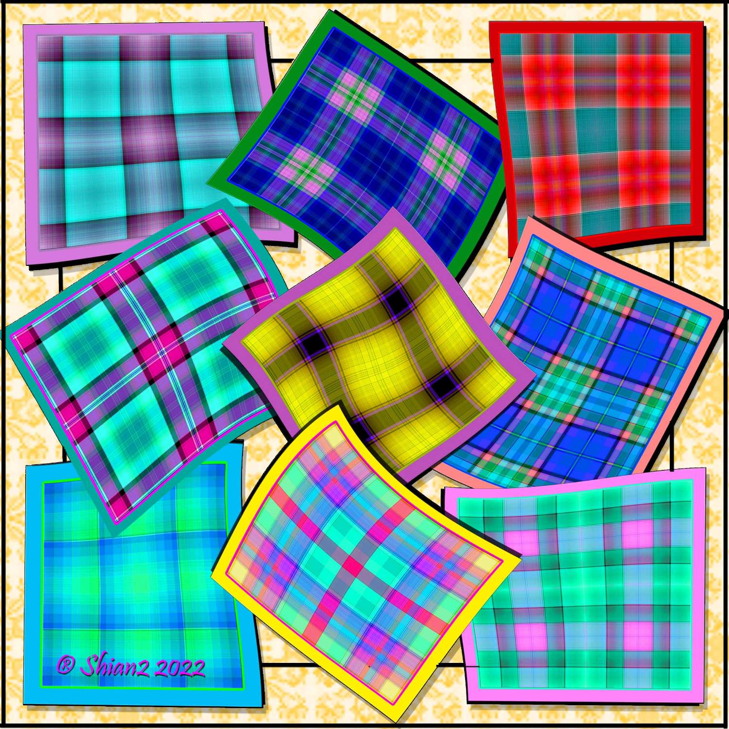 Solve Baby Plaids jigsaw puzzle online with 225 pieces