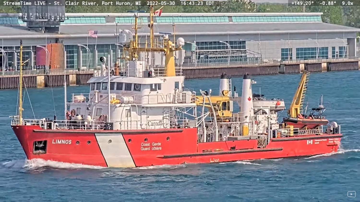 Solve CCGS Limnos (CA) - Coastal Research & Survey Vessel - Port Huron ...