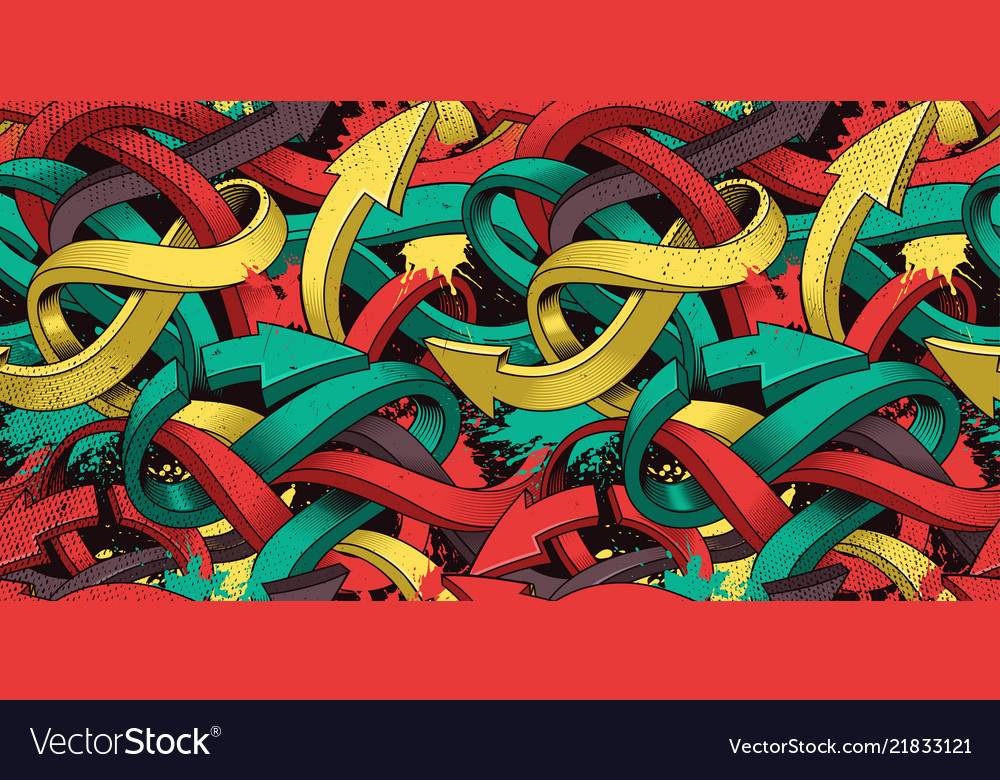 Solve graffiti-art-seamless-background-vector-21833121 jigsaw puzzle ...
