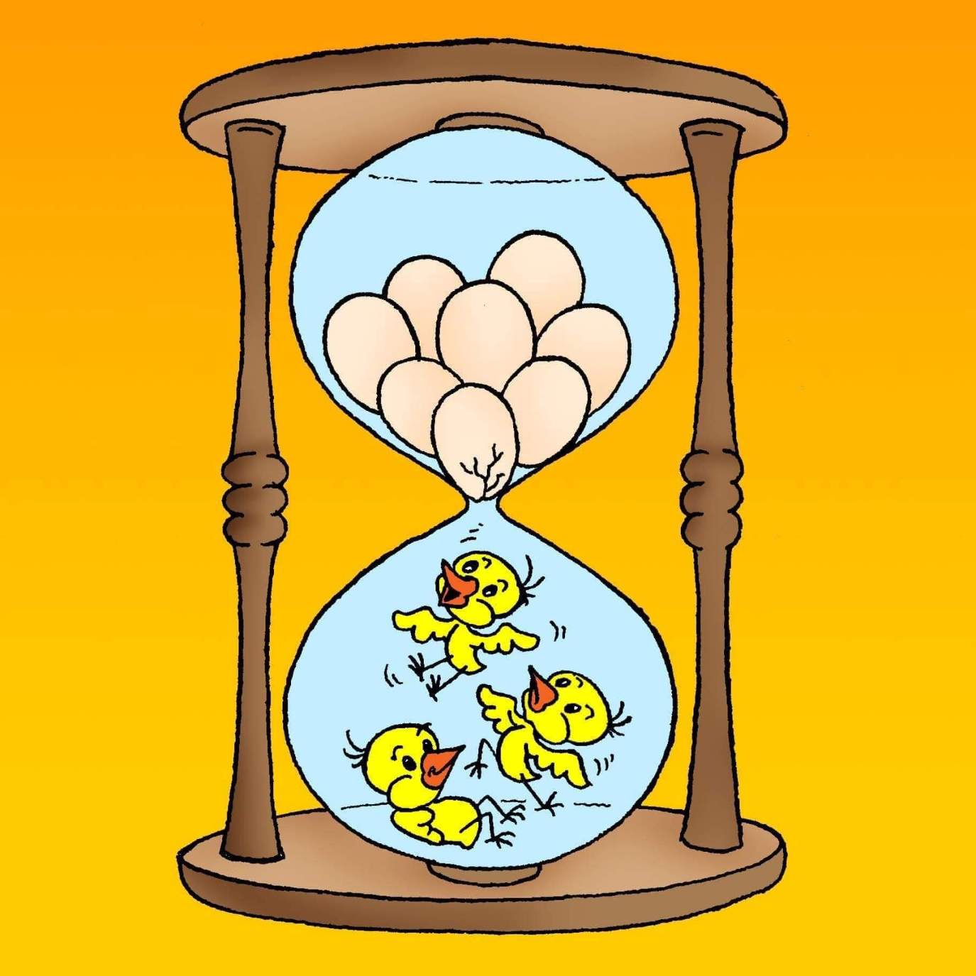 Solve "EGG TIMER " jigsaw puzzle online with 121 pieces