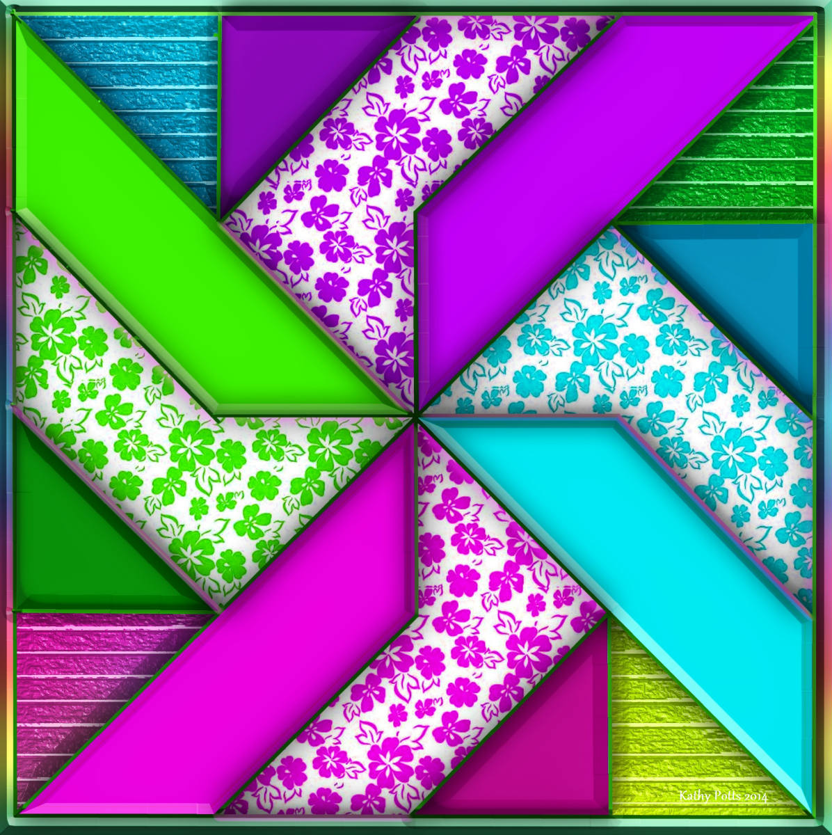 Solve Geometric Shapes jigsaw puzzle online with 361 pieces