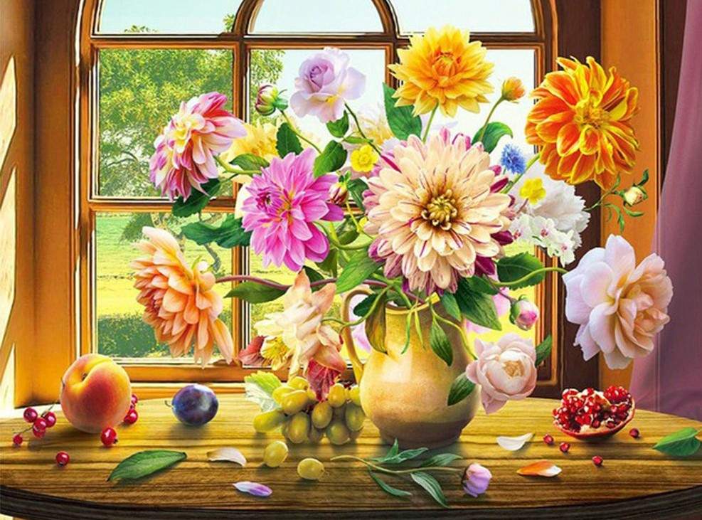 Solve Still Life jigsaw puzzle online with 154 pieces