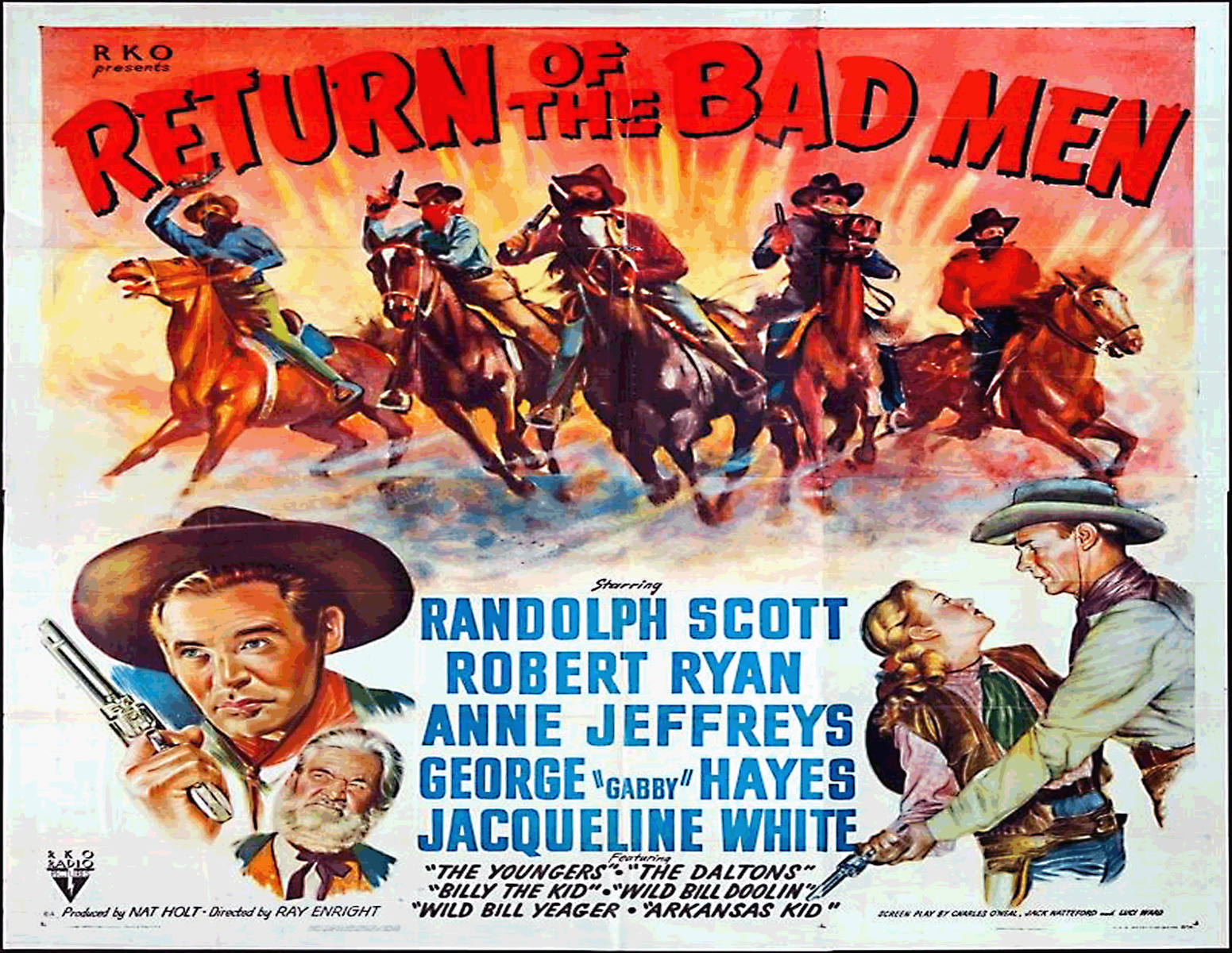Solve Return of the Bad Men - 1948 jigsaw puzzle online with 520 pieces