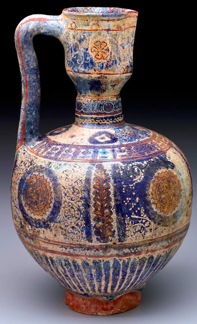 Solve Ceramic Ewer with Overglaze-painted Decoration, 14th century ...