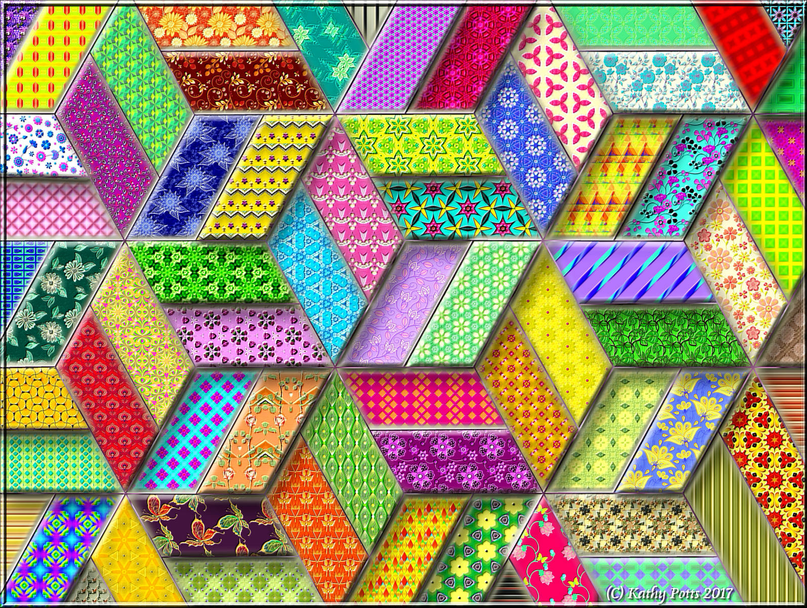Solve 3D Boxes jigsaw puzzle online with 266 pieces