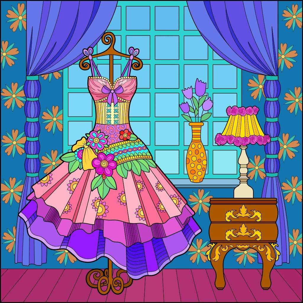 Solve Prom Dress jigsaw puzzle online with 64 pieces