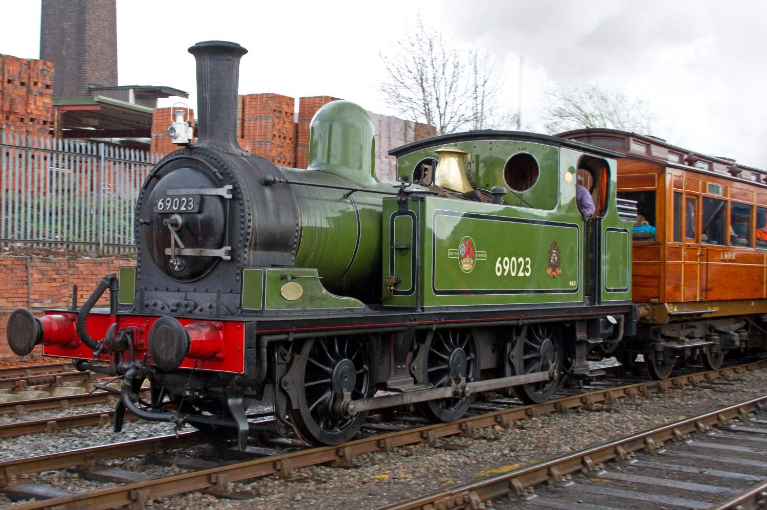 Solve Ex NER E1 Class 0-6-0T 69023. jigsaw puzzle online with 70 pieces