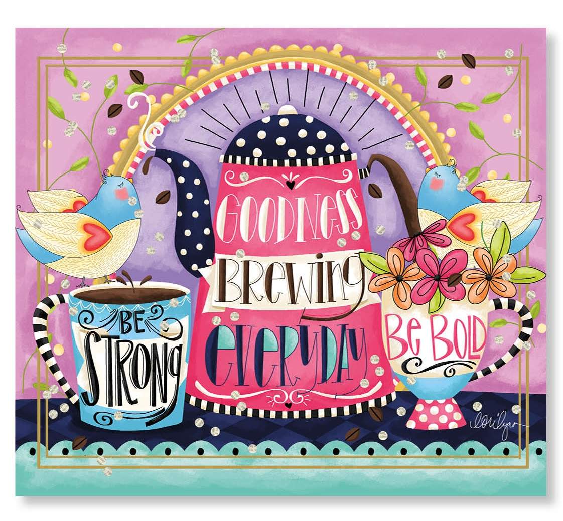 Solve Goodness Brewing jigsaw puzzle online with 255 pieces