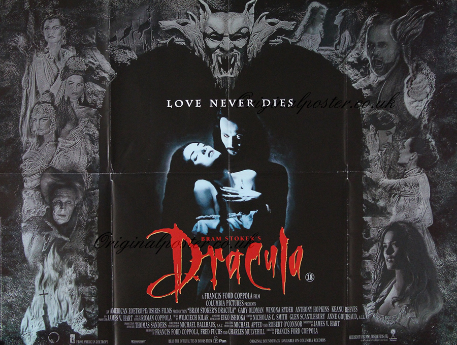 Solve Bram Stoker's Dracula, Original Vintage Movie Poster jigsaw ...