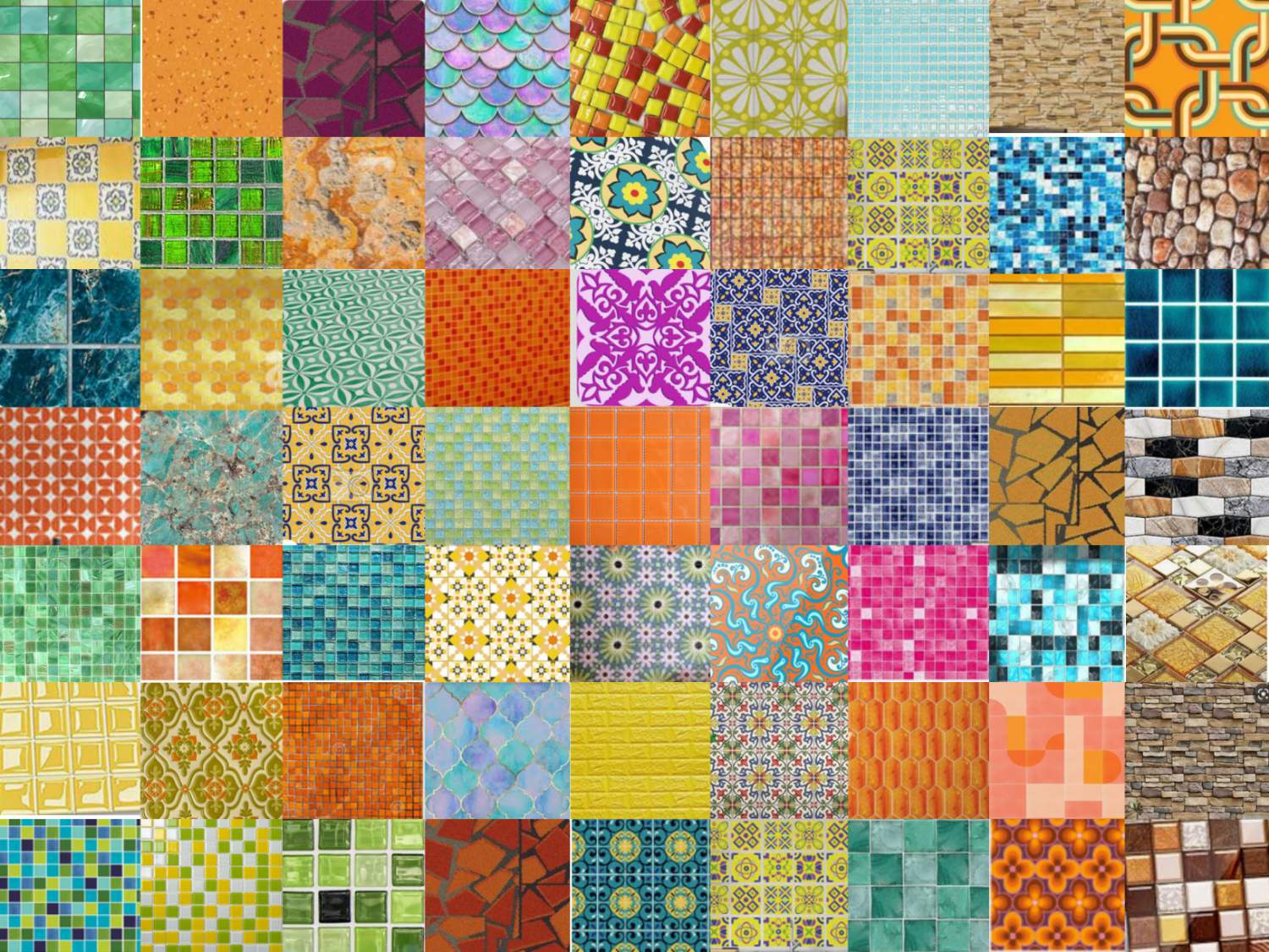 Solve Fun mosaic 50 jigsaw puzzle online with 99 pieces