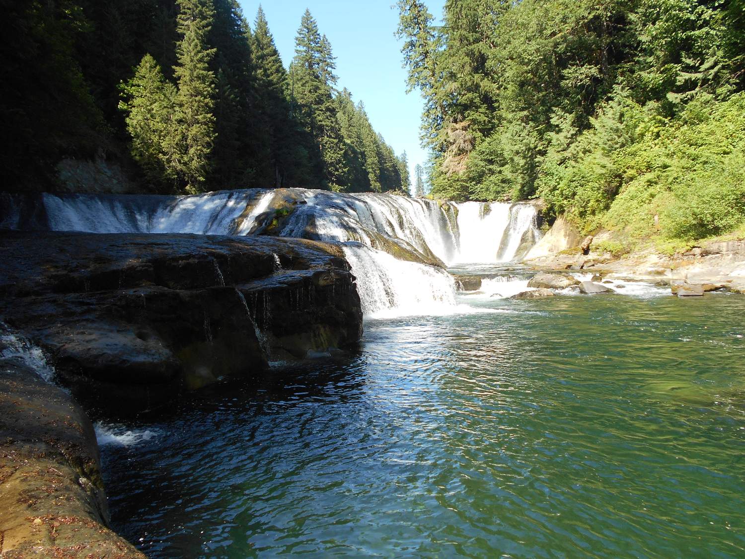 Solve Middle Falls, Lewis River, southwest Washington state jigsaw ...