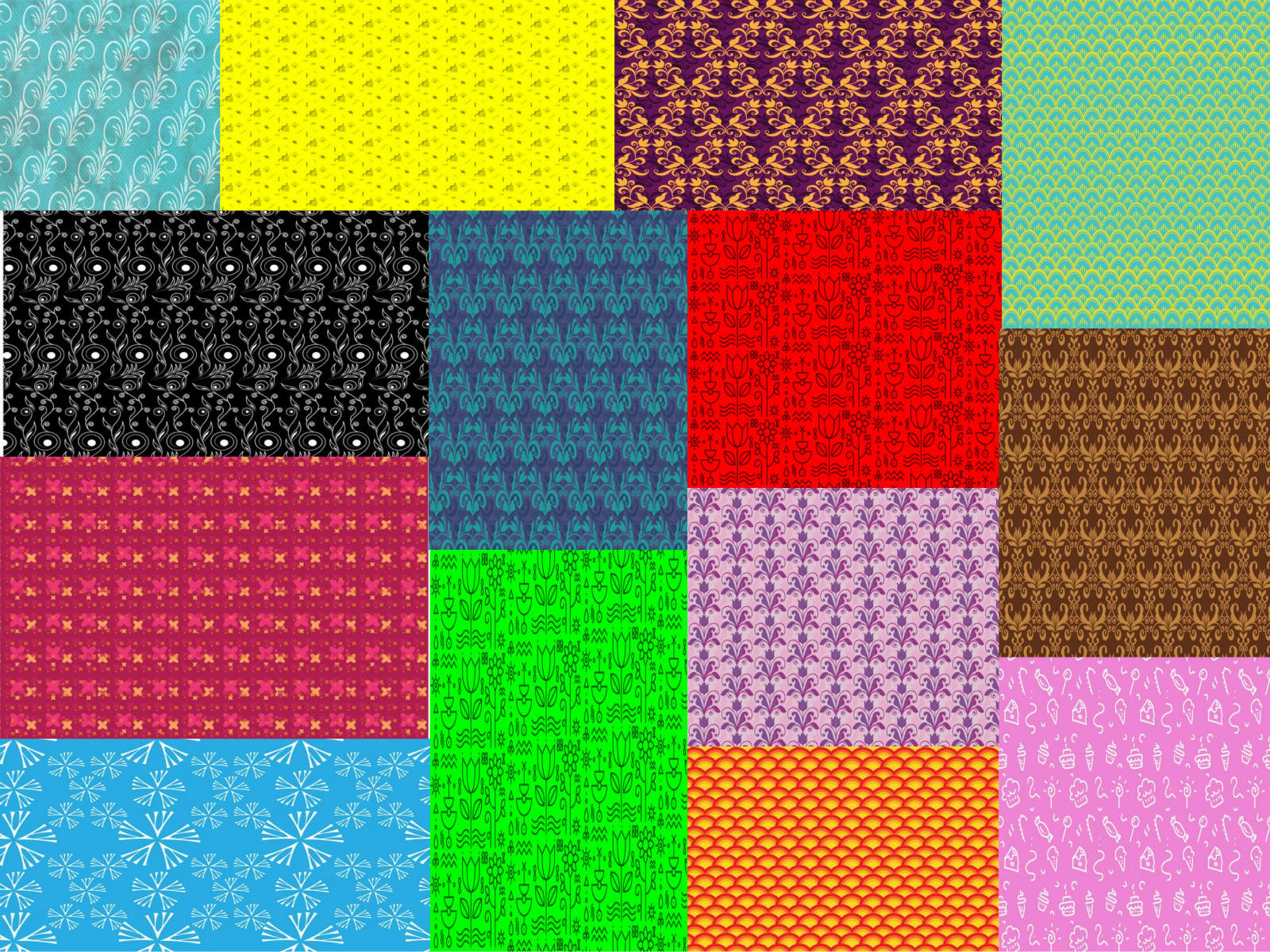 Solve Pattern Mix jigsaw puzzle online with 540 pieces