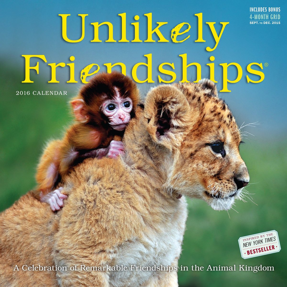 Solve 2016 Wall Calendar Unlikely Friendships jigsaw puzzle online with ...