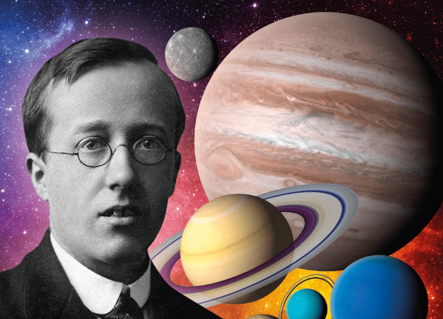 Solve Gustav Holst jigsaw puzzle online with 35 pieces
