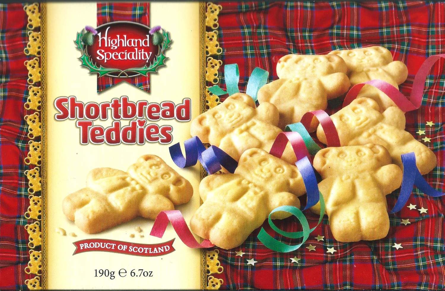 Solve Shortbread Teddy Bear Treat jigsaw puzzle online with 40 pieces