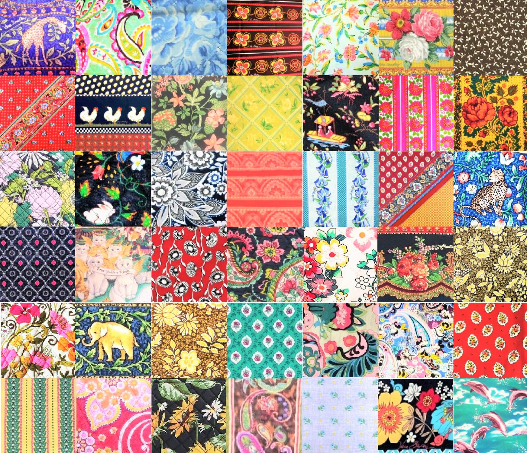 Solve PATCHWORK VERA BRADLEY 4 jigsaw puzzle online with 255 pieces