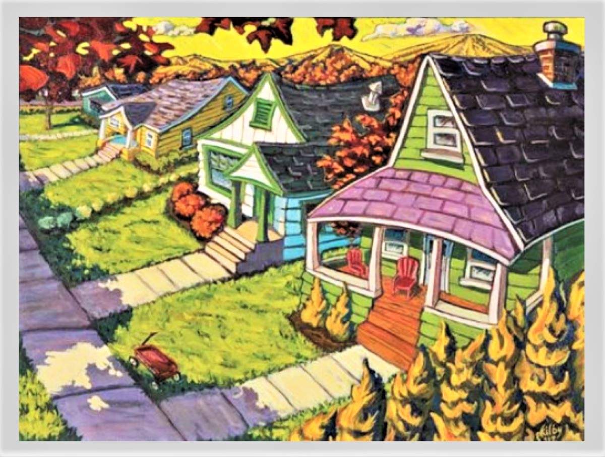 Solve The Neighborhood jigsaw puzzle online with 88 pieces