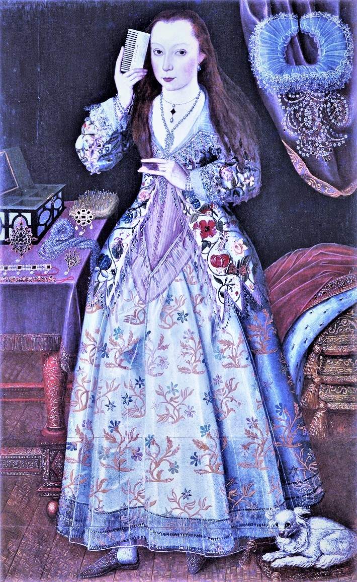 Solve Portrait of Elizabeth Vernon, Countess of Southampton jigsaw ...
