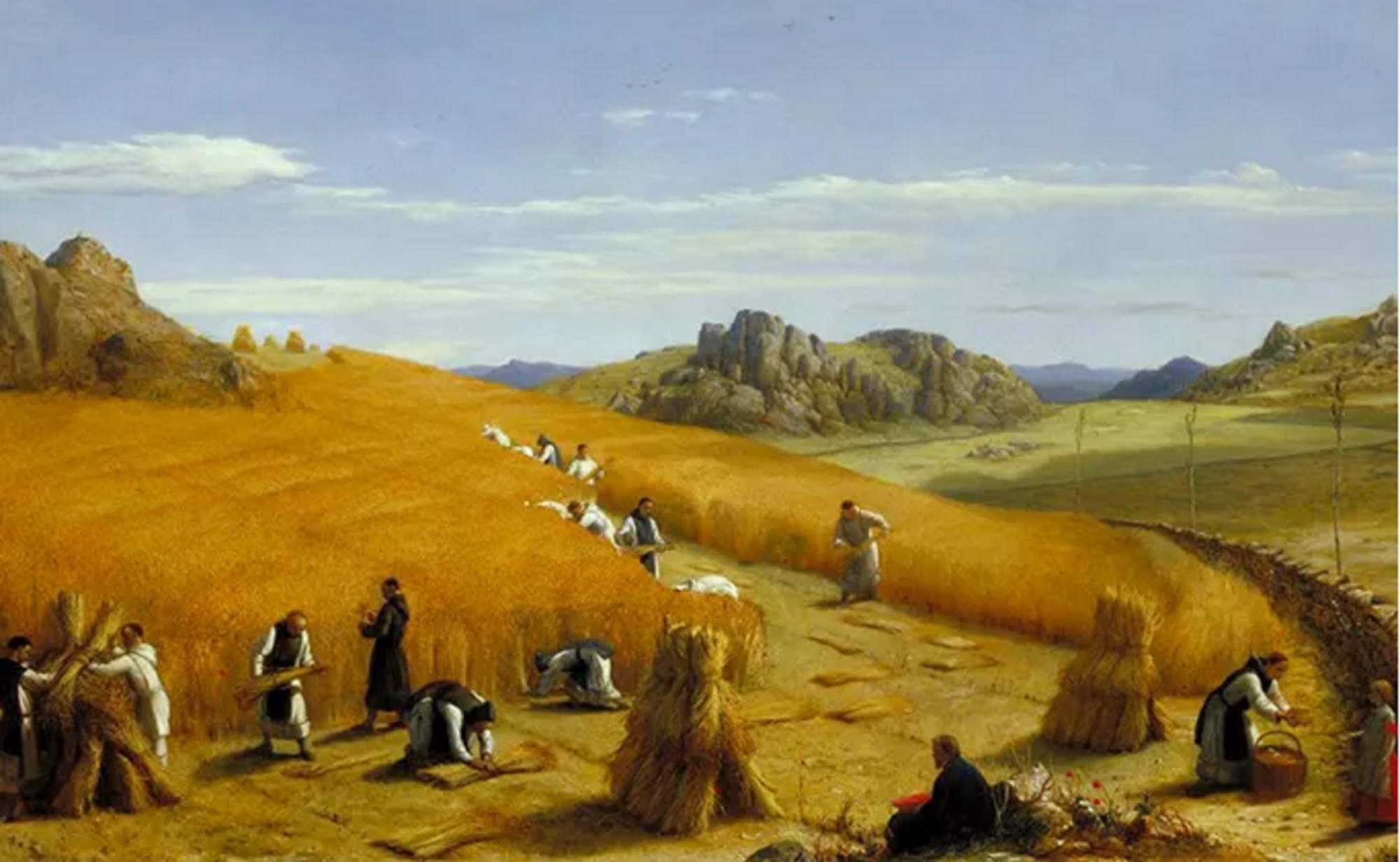 Solve Laborare est orare. jigsaw puzzle online with 240 pieces