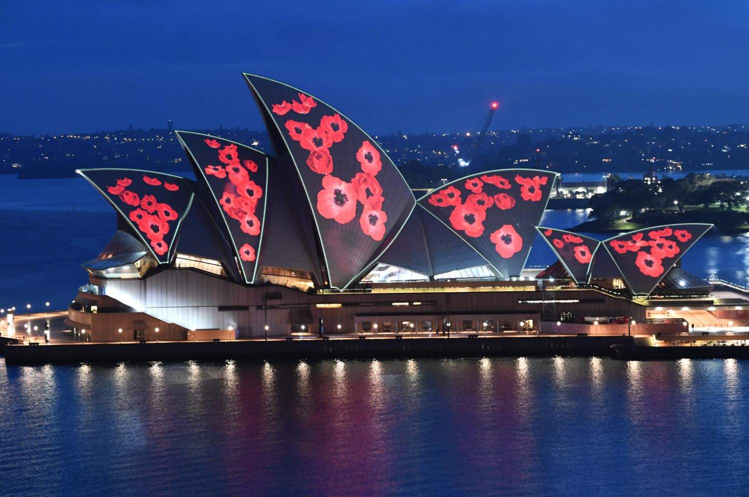 Solve Sydney Opera House, Remembrance Sunday jigsaw puzzle online with ...