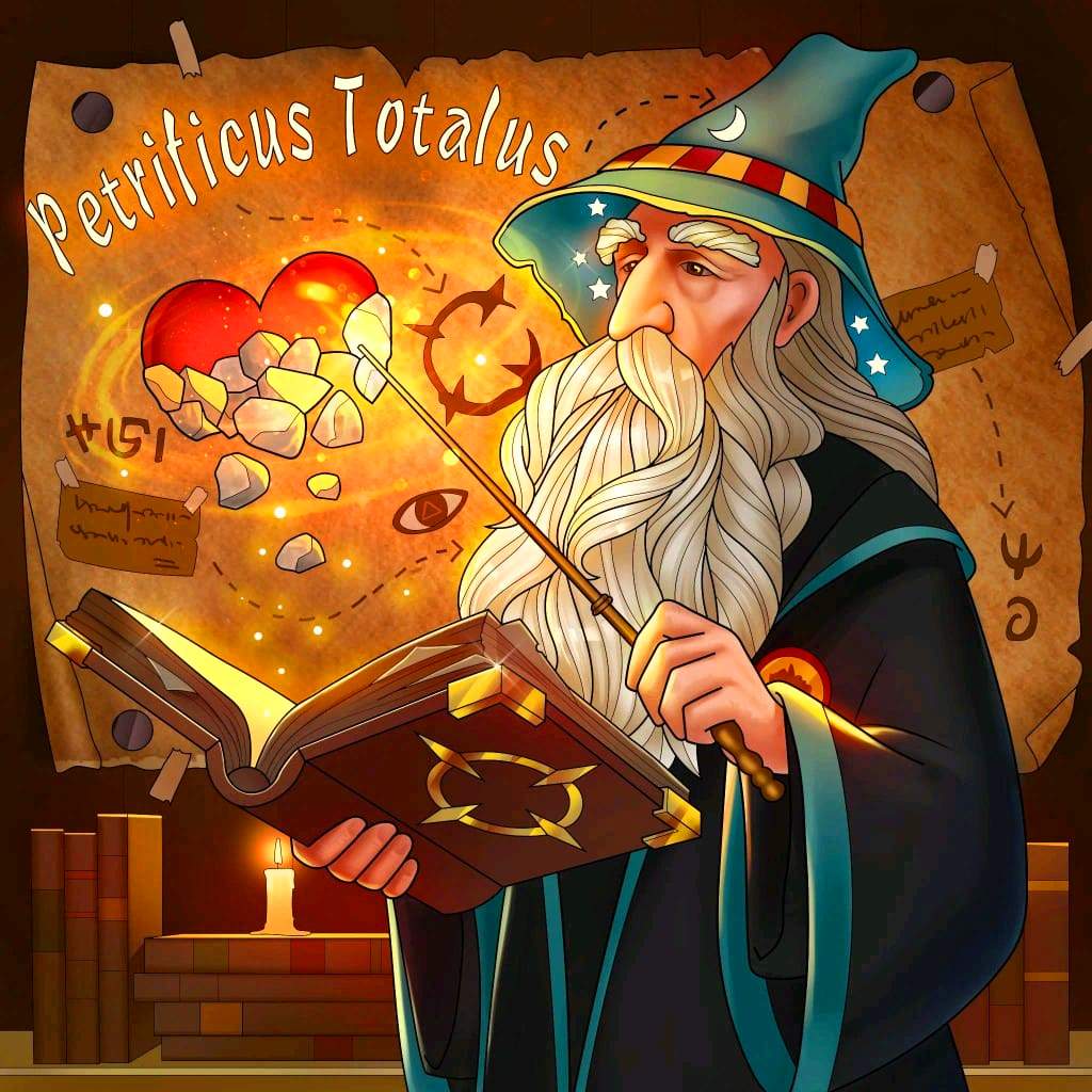 Solve Petrificus Totalus jigsaw puzzle online with 64 pieces