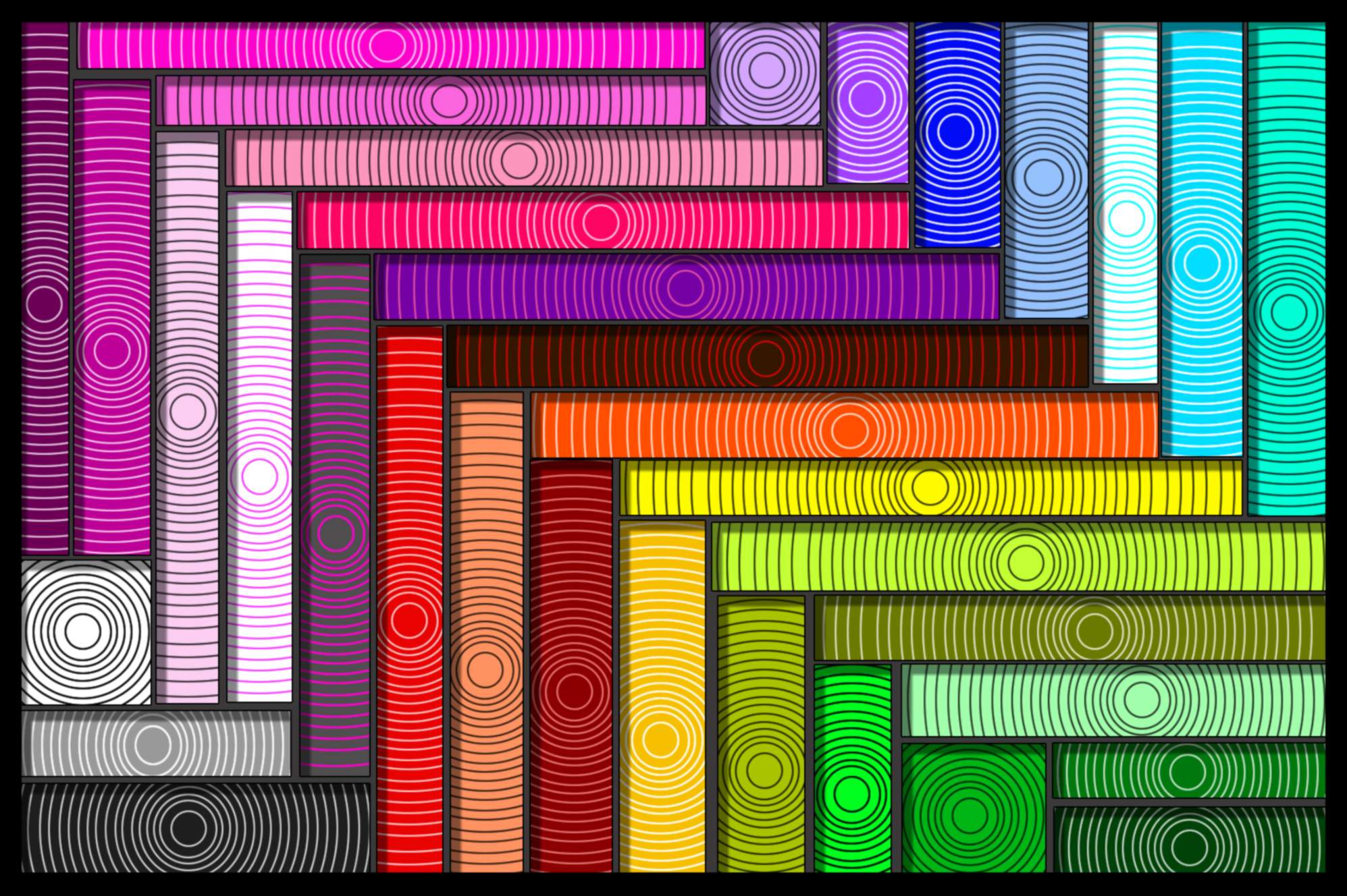 Solve Medium Lines jigsaw puzzle online with 600 pieces