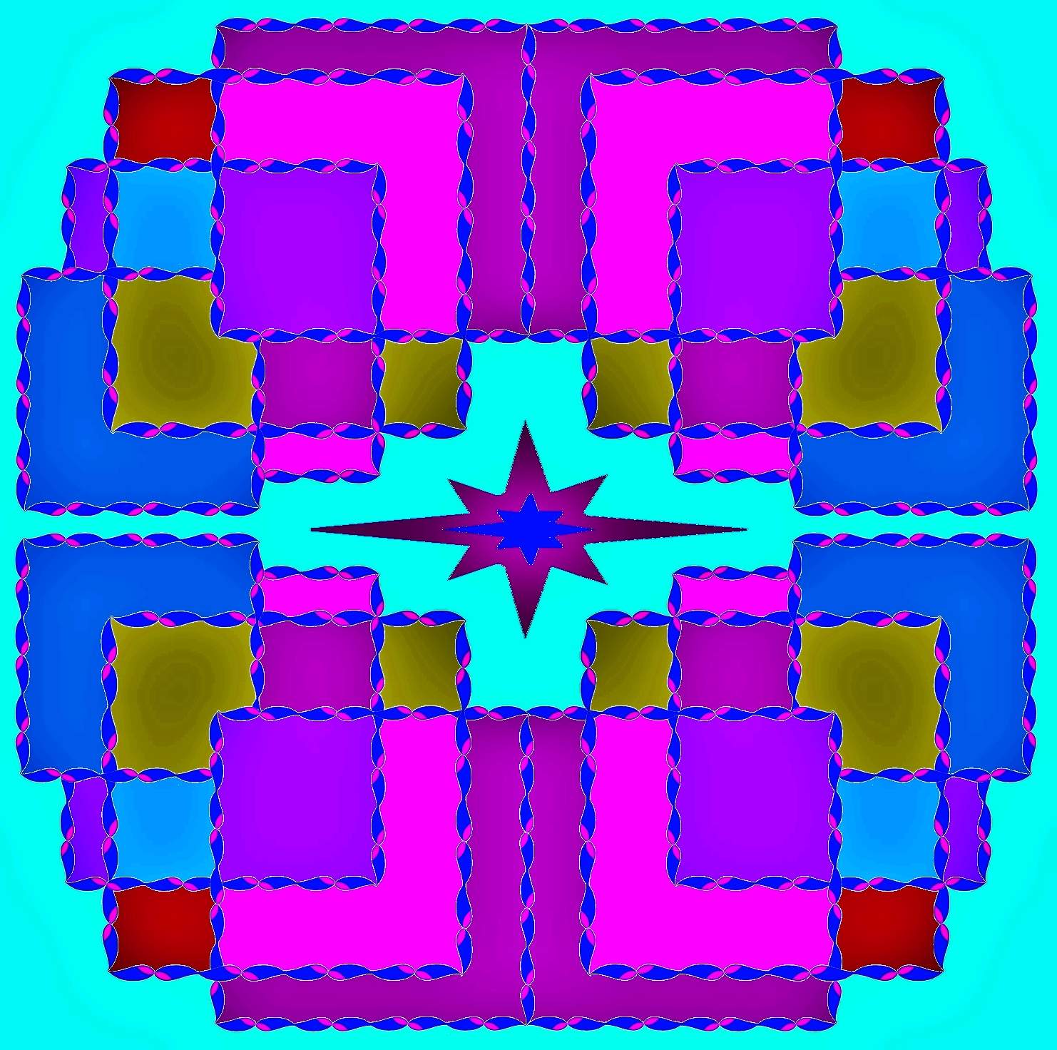 Solve Rectangle Art jigsaw puzzle online with 225 pieces