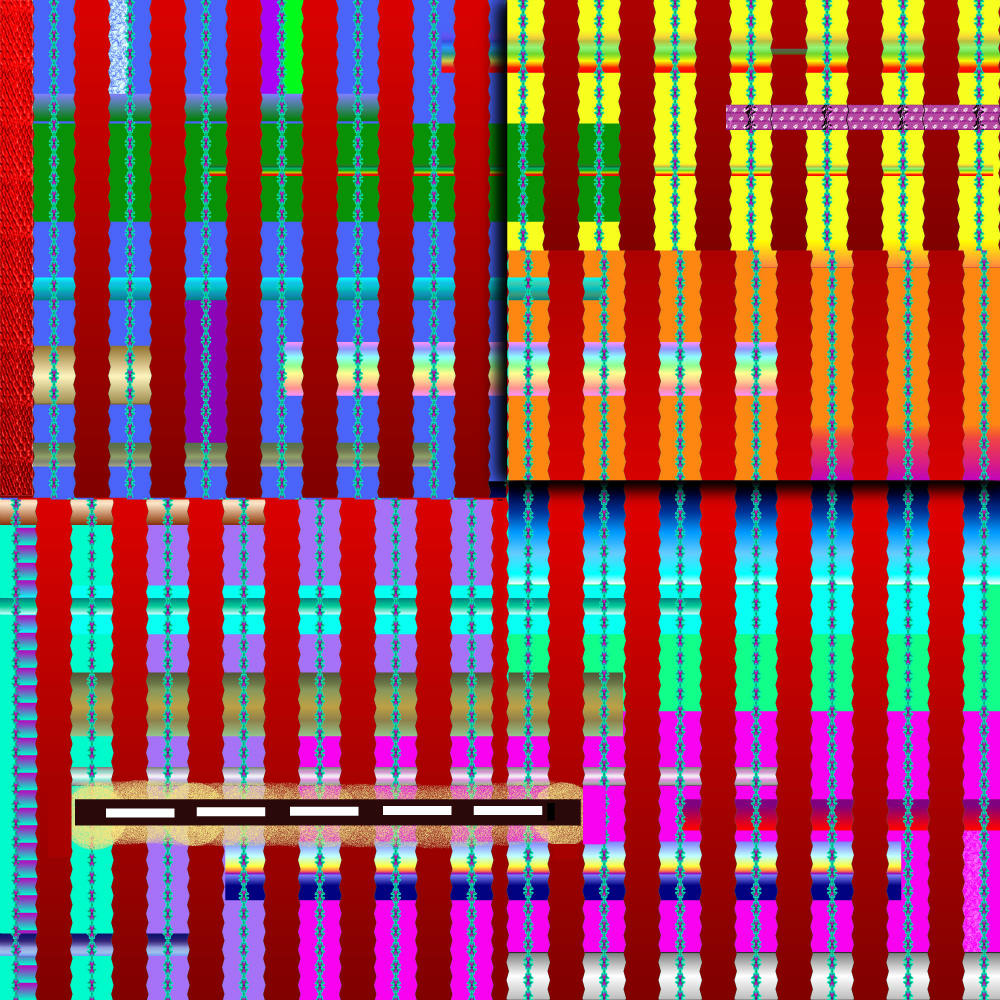 Solve STRIPE CHALLENGE jigsaw puzzle online with 100 pieces