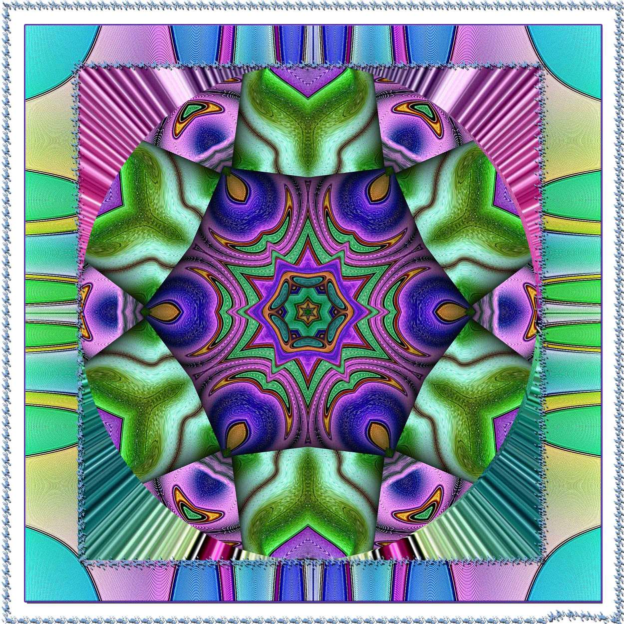 Solve Pretty Colours jigsaw puzzle online with 100 pieces