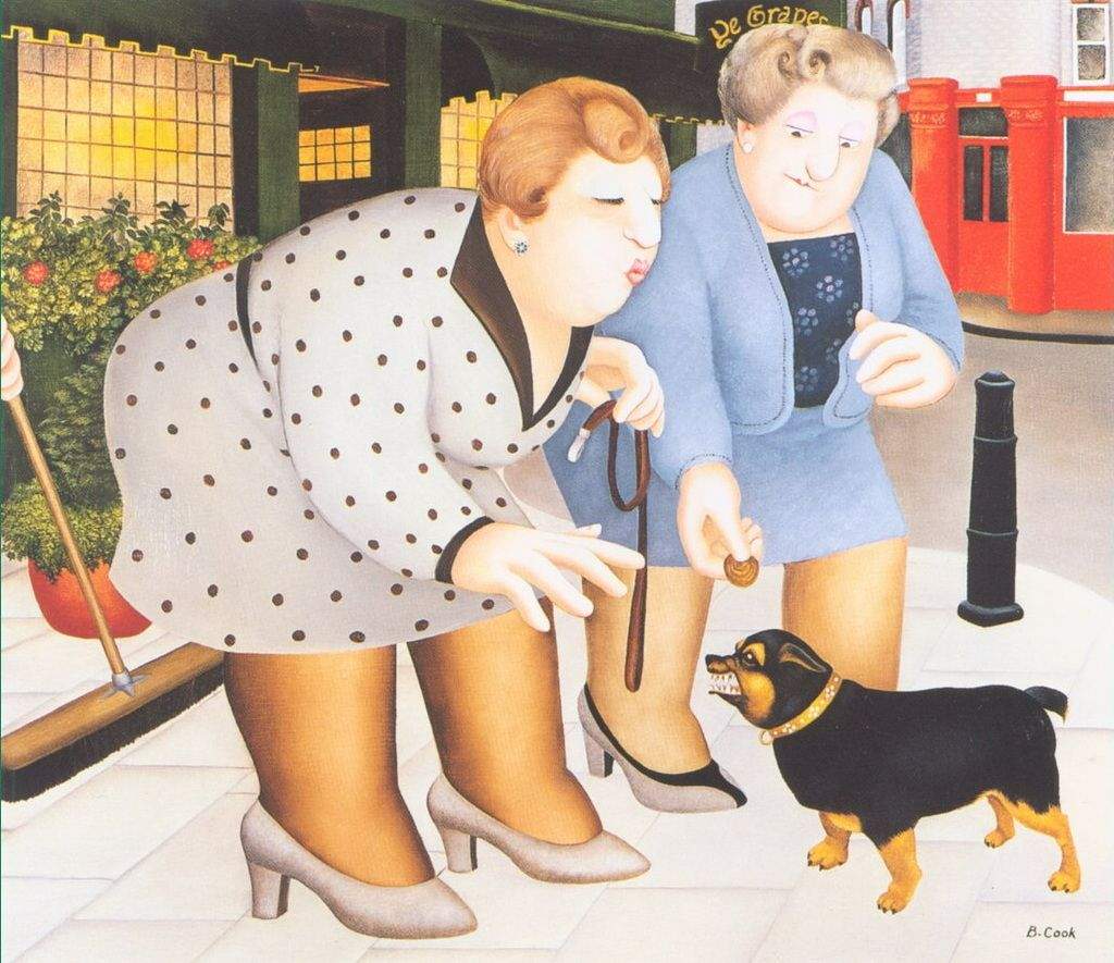 Solve Российский Сервис Онлайн-Дневников Beryl Cook jigsaw puzzle ...