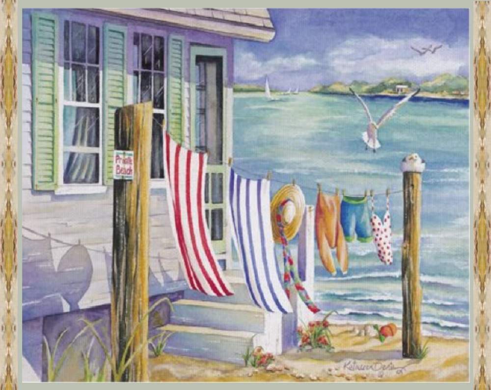 Solve Wind Blown jigsaw puzzle online with 48 pieces