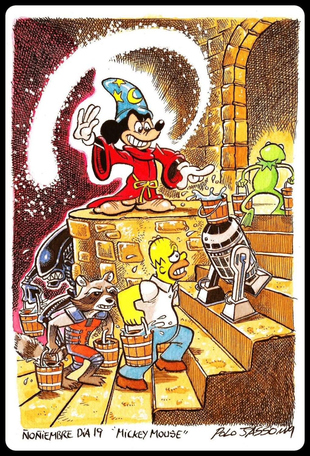 Solve disney characters jigsaw puzzle online with 96 pieces