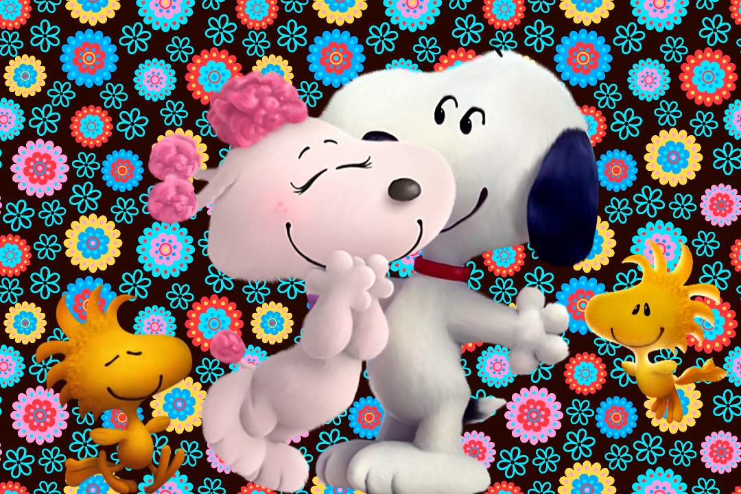 Solve Snoopy & Fifi jigsaw puzzle online with 96 pieces