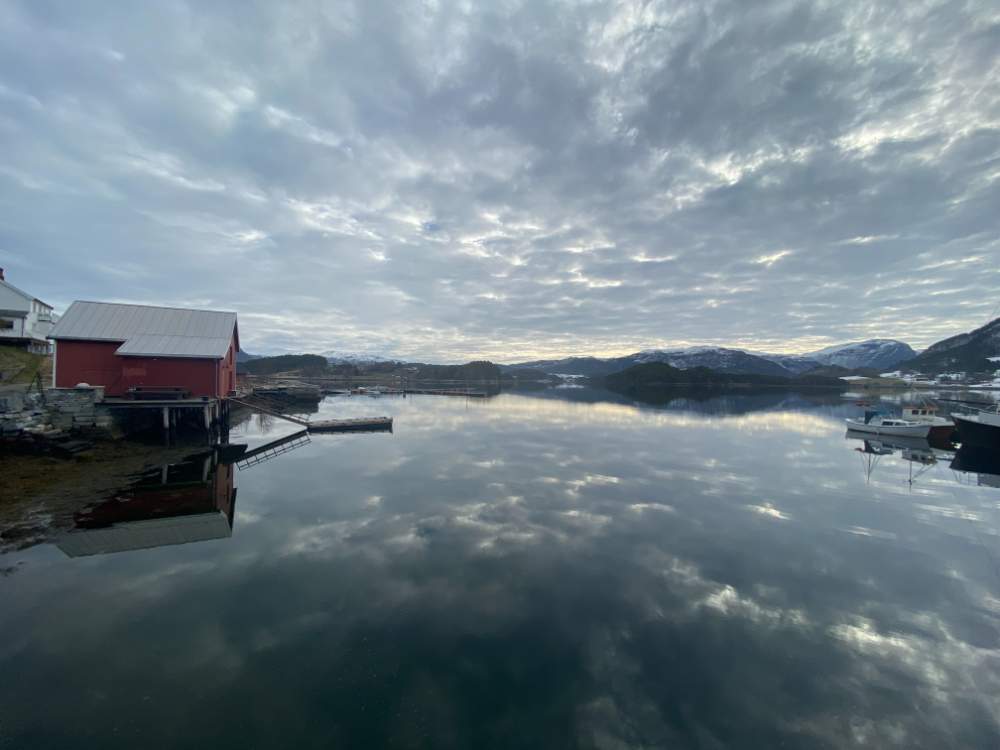 Solve #4 Otnesbrygga (Otnes wharf) from 1897, Valsøyfjord Norway jigsaw ...