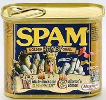 Solve SPAM - Golden Honey Grail jigsaw puzzle online with 9 pieces