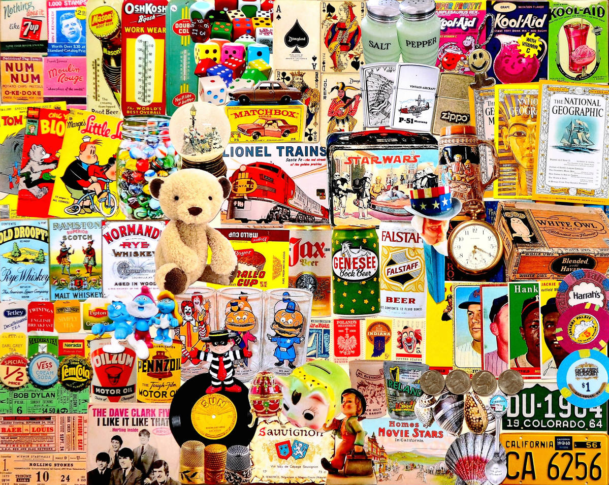 Solve things we collect jigsaw puzzle online with 120 pieces