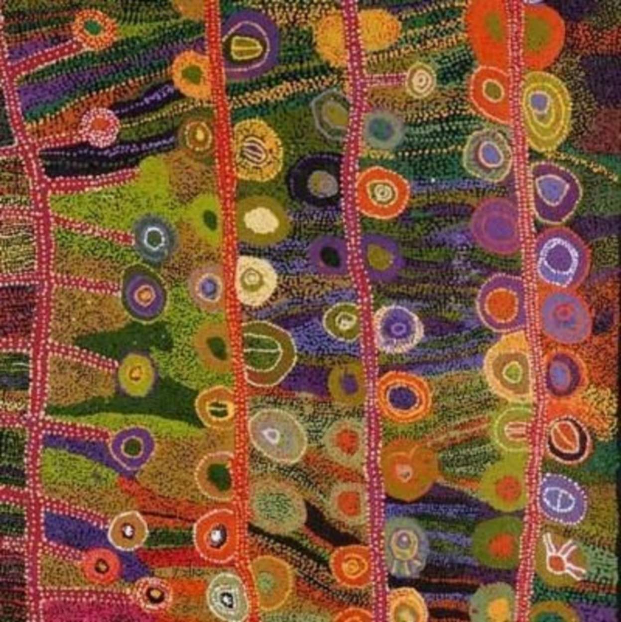 Jigsaw Puzzle | Indigenous Australian Art | 100 pieces | Jigidi