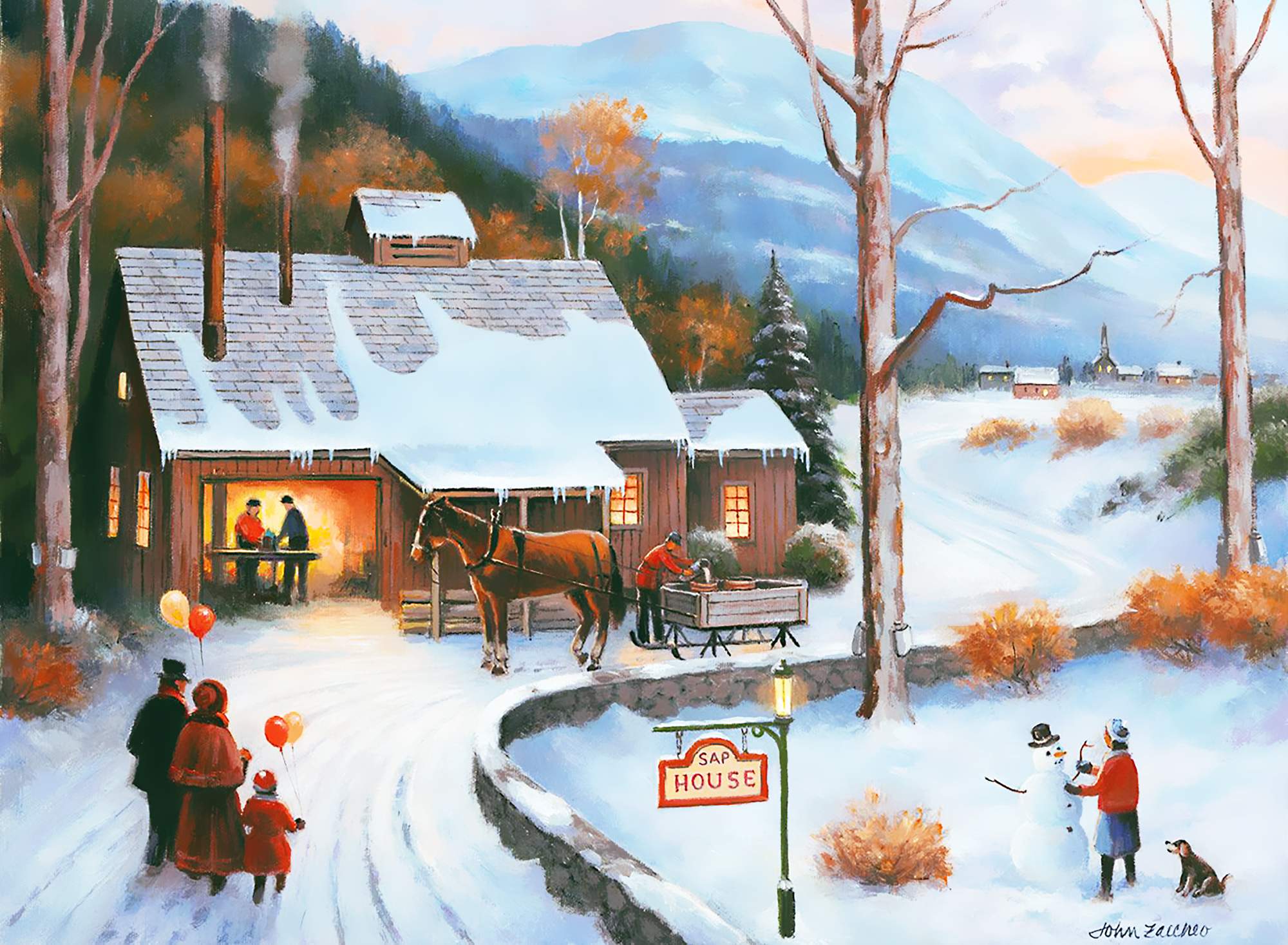 Solve Sap House jigsaw puzzle online with 352 pieces