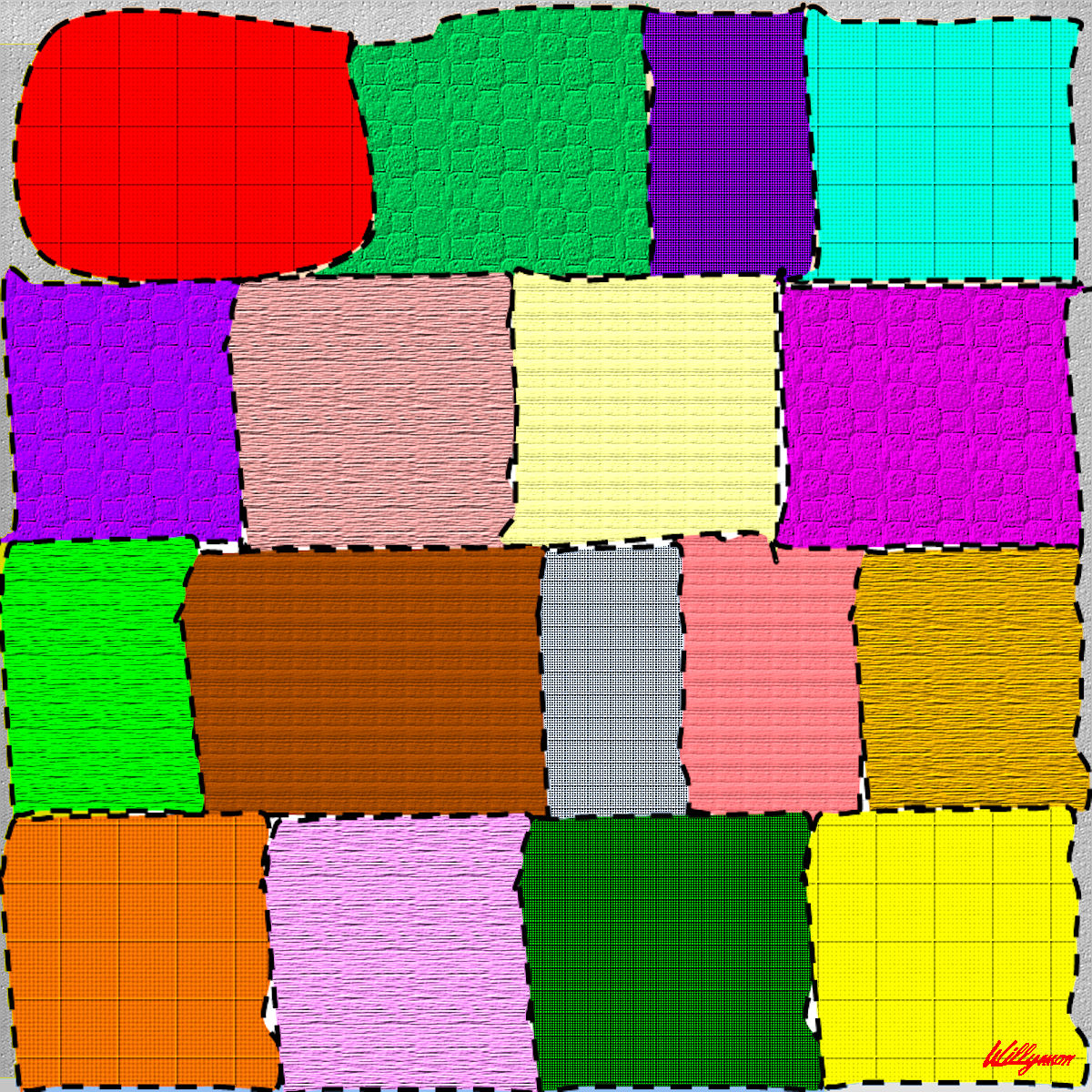 Solve textures jigsaw puzzle online with 256 pieces