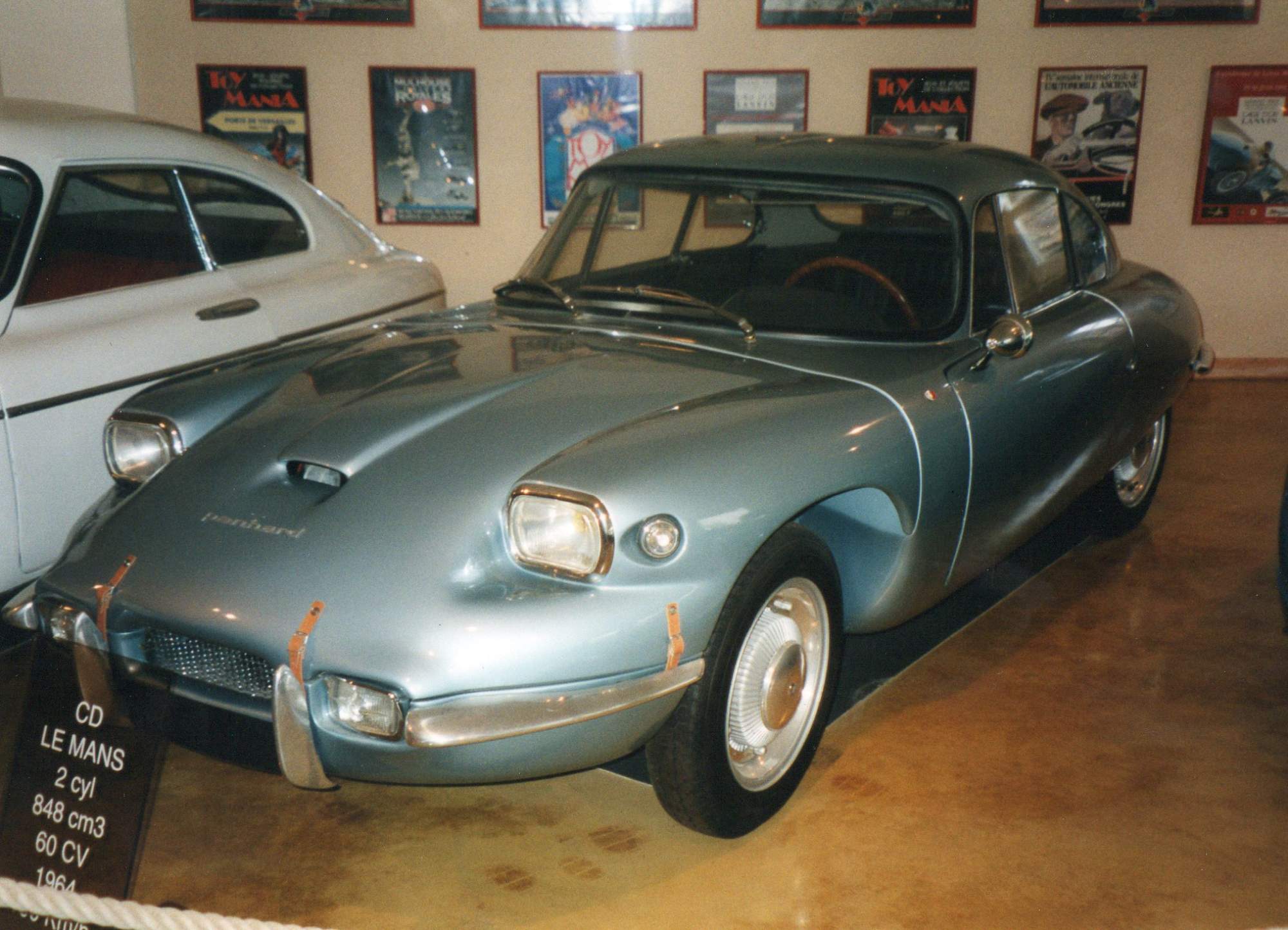 Solve Panhard "CD" Le Mans - 1963 jigsaw puzzle online with 234 pieces