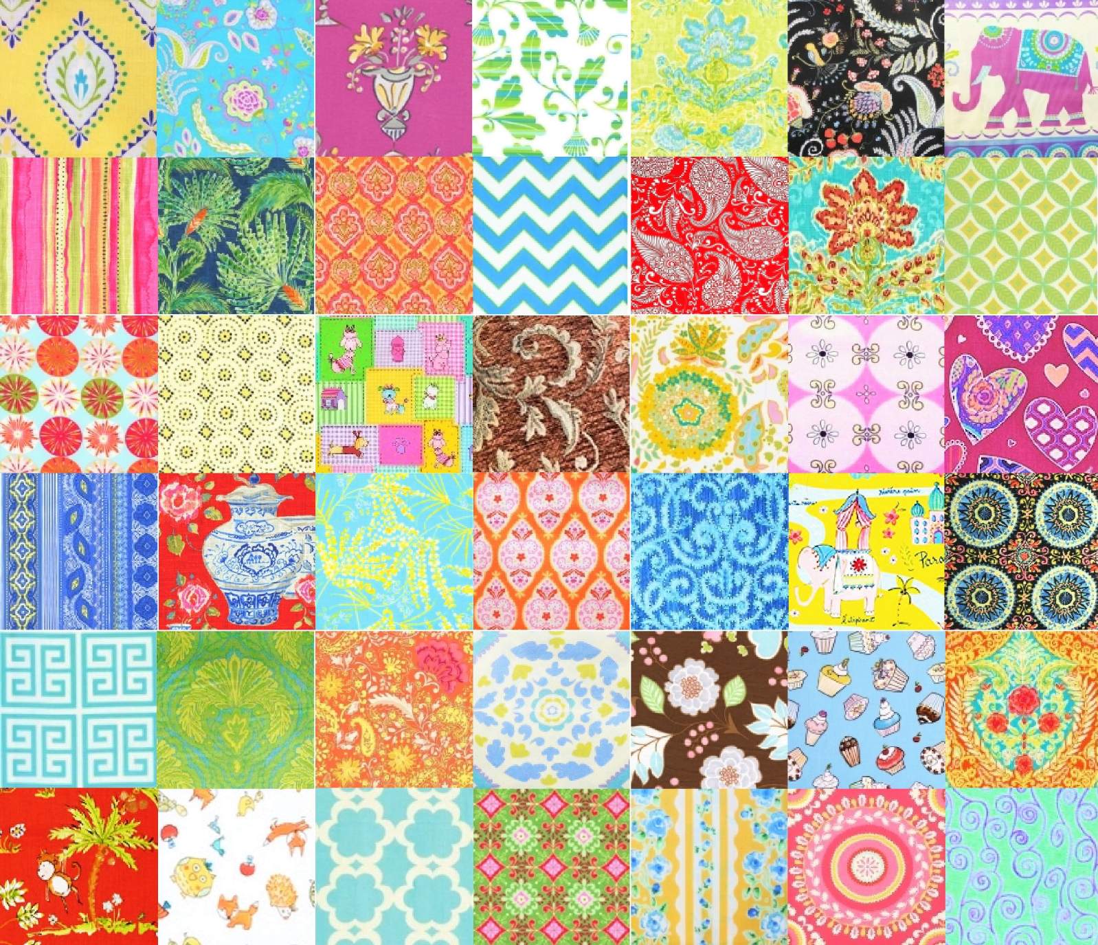 Solve PATCHWORK DENA DESIGNS 4 jigsaw puzzle online with 143 pieces