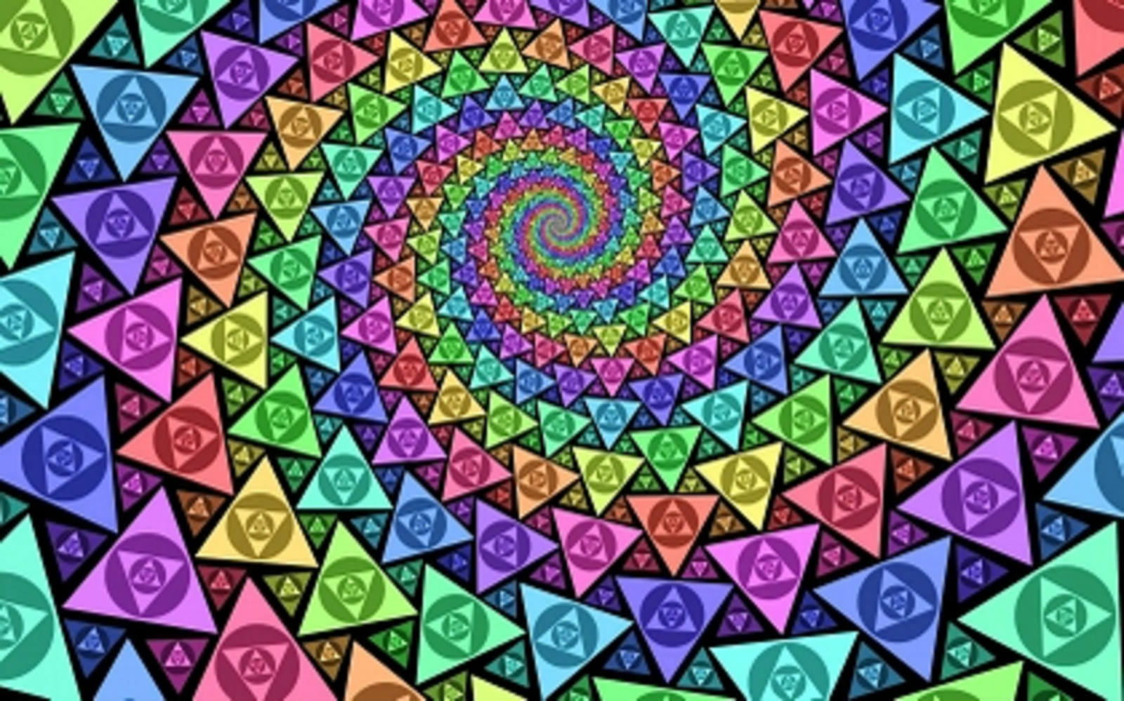 Solve Trippy Triangles jigsaw puzzle online with 416 pieces