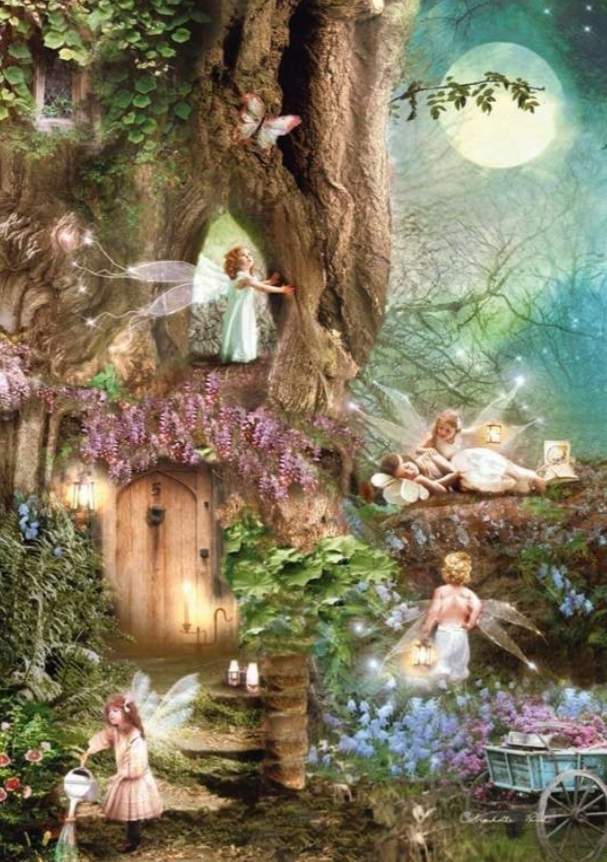 Solve Elfjes Bos jigsaw puzzle online with 140 pieces