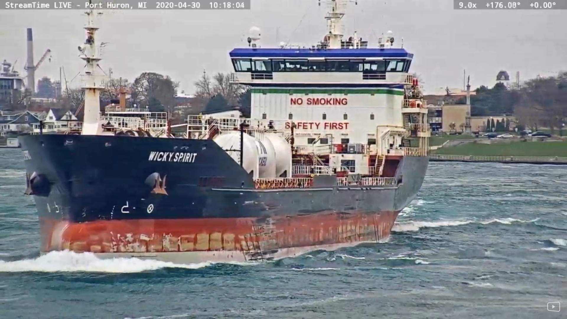 Solve Wicky Spirit (CA) - Great Lakes Tanker - Port Huron, MI (2020-04 ...