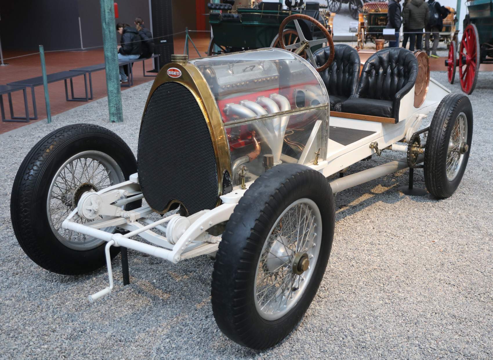 Solve Bugatti "Type 16" - 1912 jigsaw puzzle online with 234 pieces