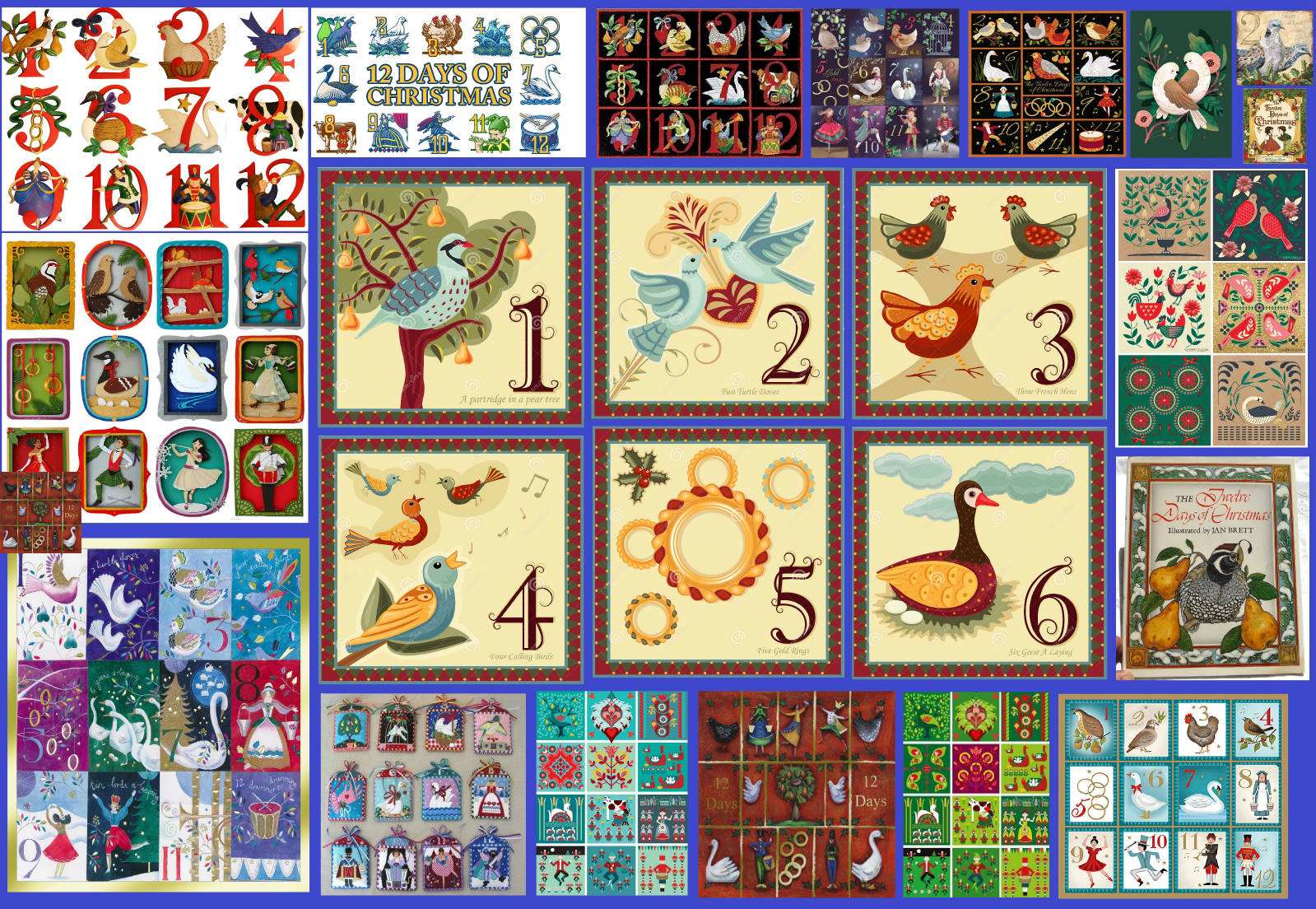 Solve 12 days of Christmas jigsaw puzzle online with 468 pieces