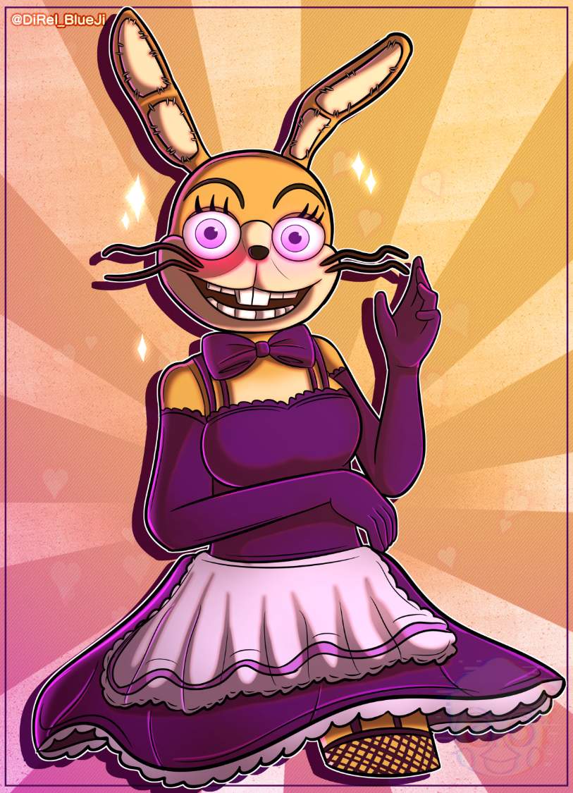 Solve FNAF - Girly Stripper Glitchtrap jigsaw puzzle online with 48 pieces