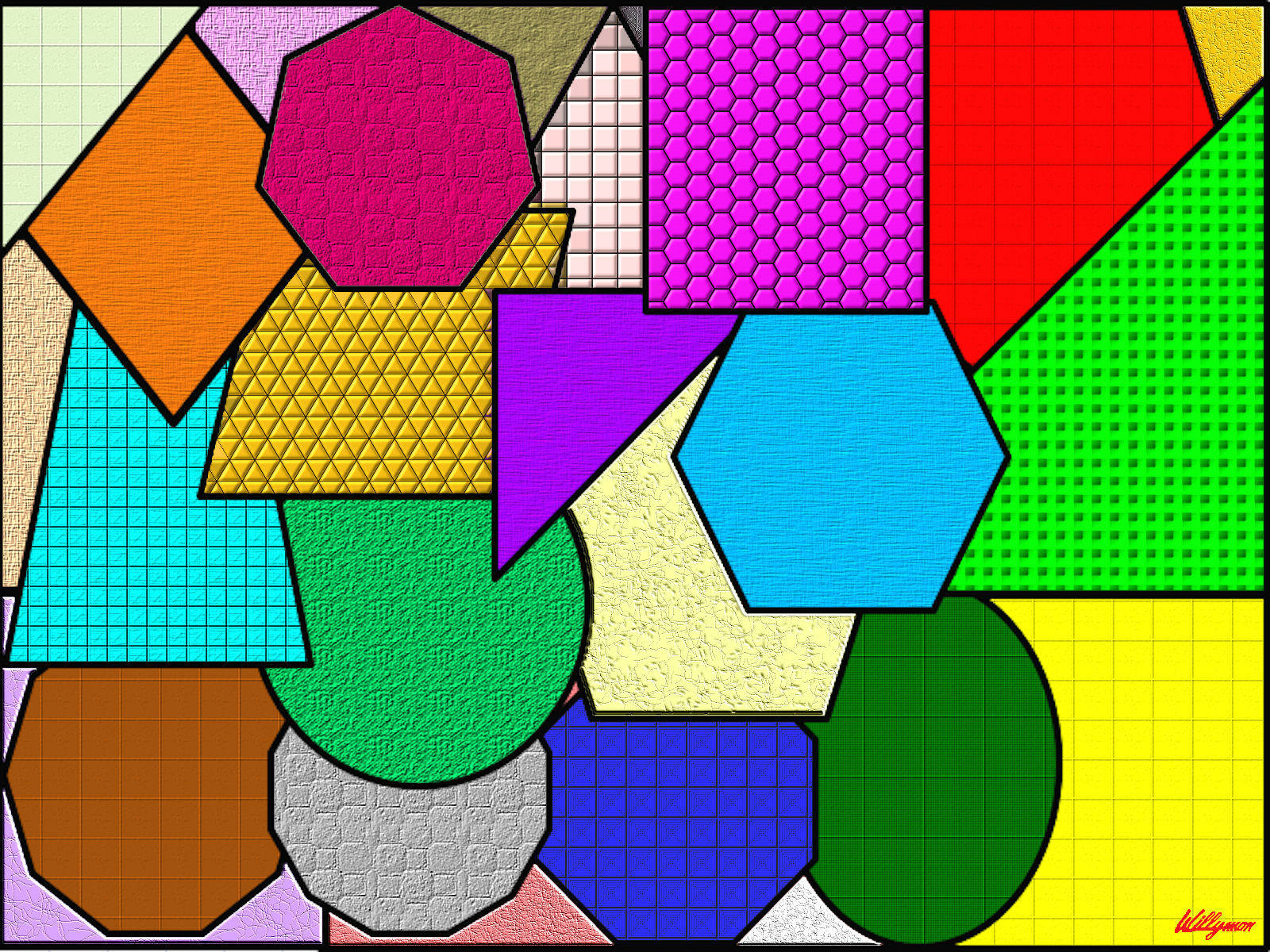 Solve Geo figures- 252 jigsaw puzzle online with 252 pieces