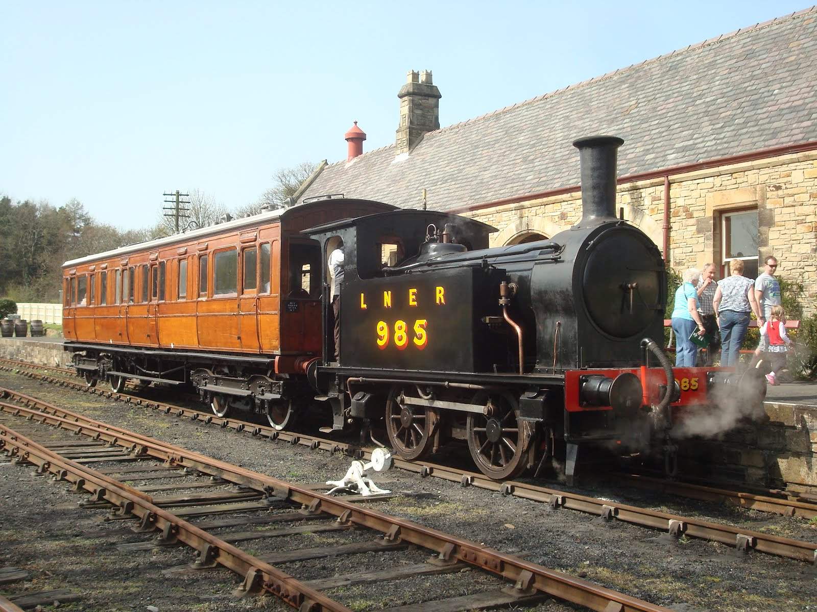 Solve LNER Y7 0-4-0T 985. jigsaw puzzle online with 154 pieces