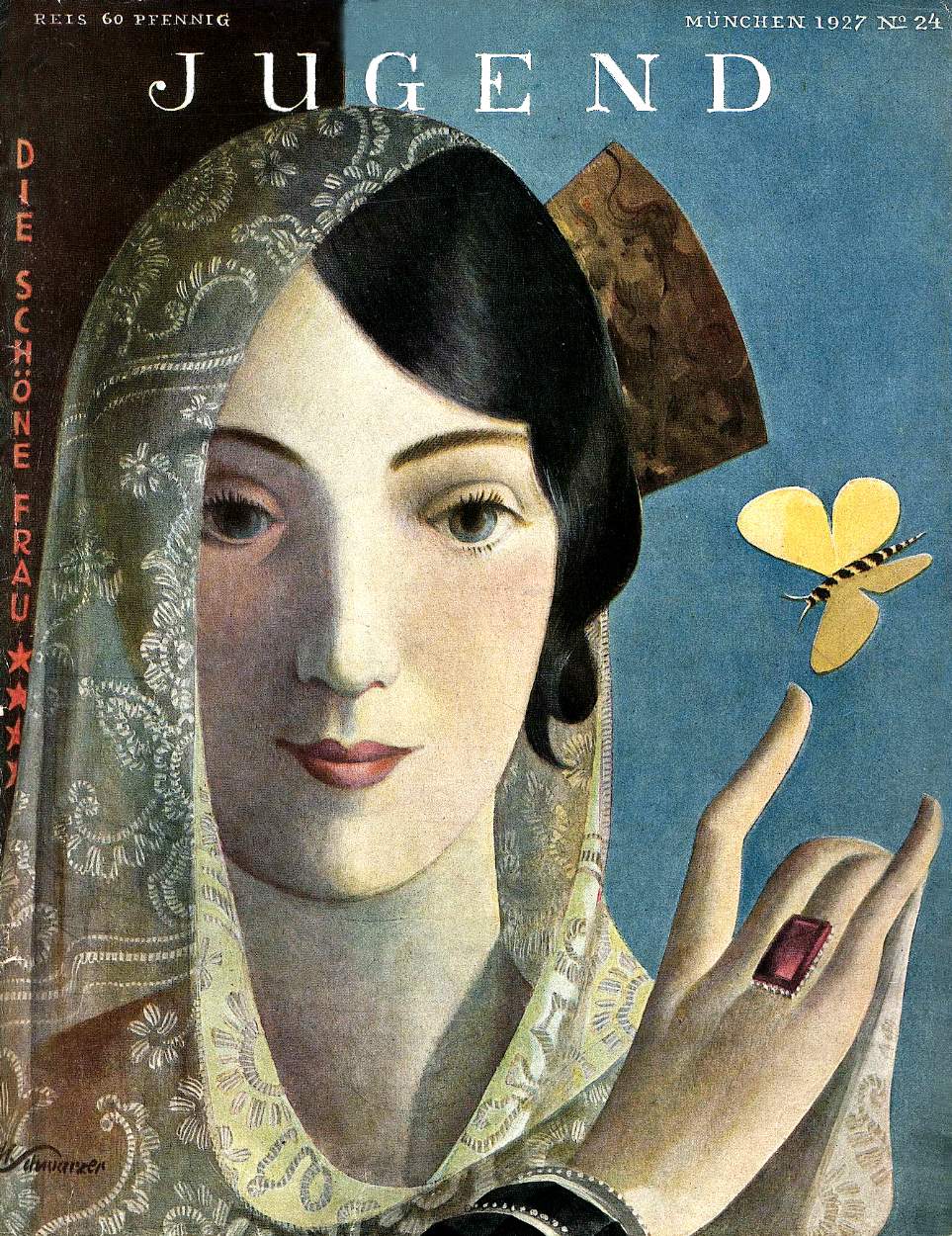 Solve Vintage Magazine Covers - Jugend - 1927 jigsaw puzzle online with ...